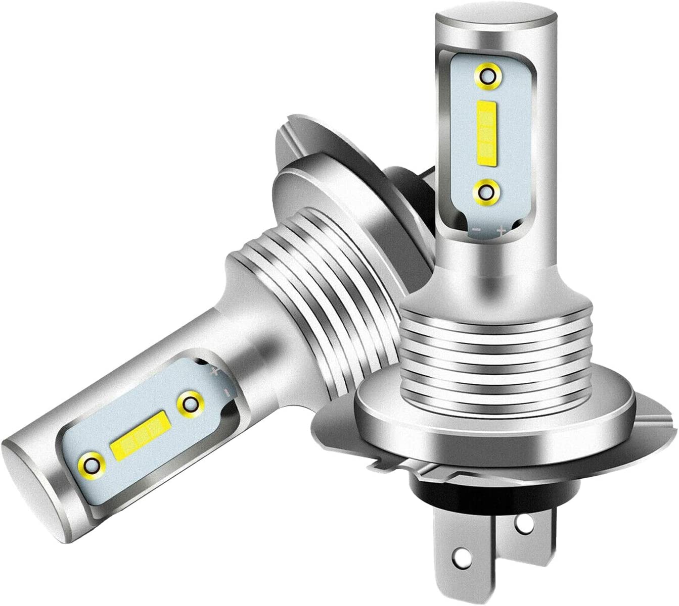 60W 4inch LED Fog Lights with DRL Compatible with Wrangler JK JKU TJ LJ ...