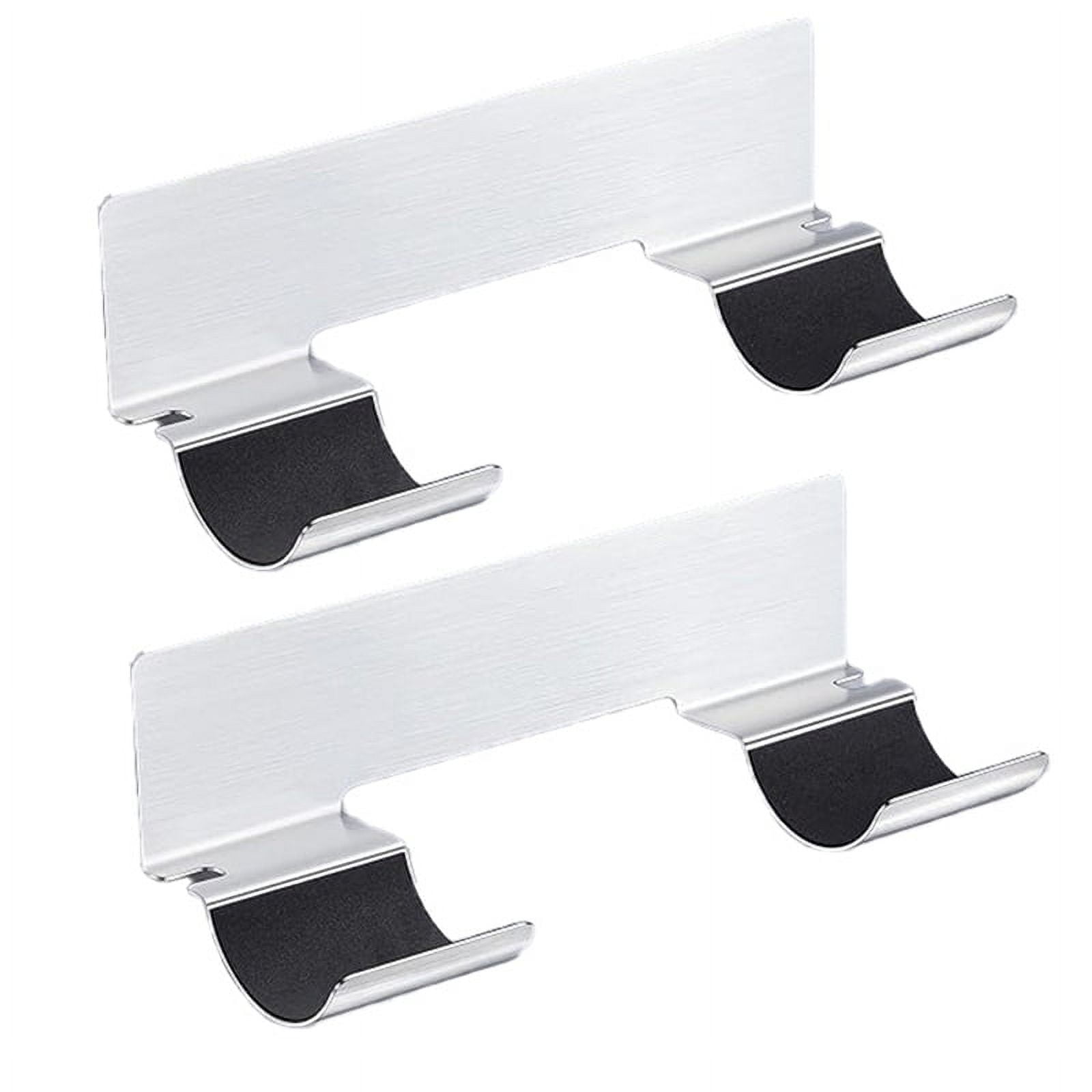2PCS Hair Dryer Holder Wall Mounted Straightener Stand Bathroom ...