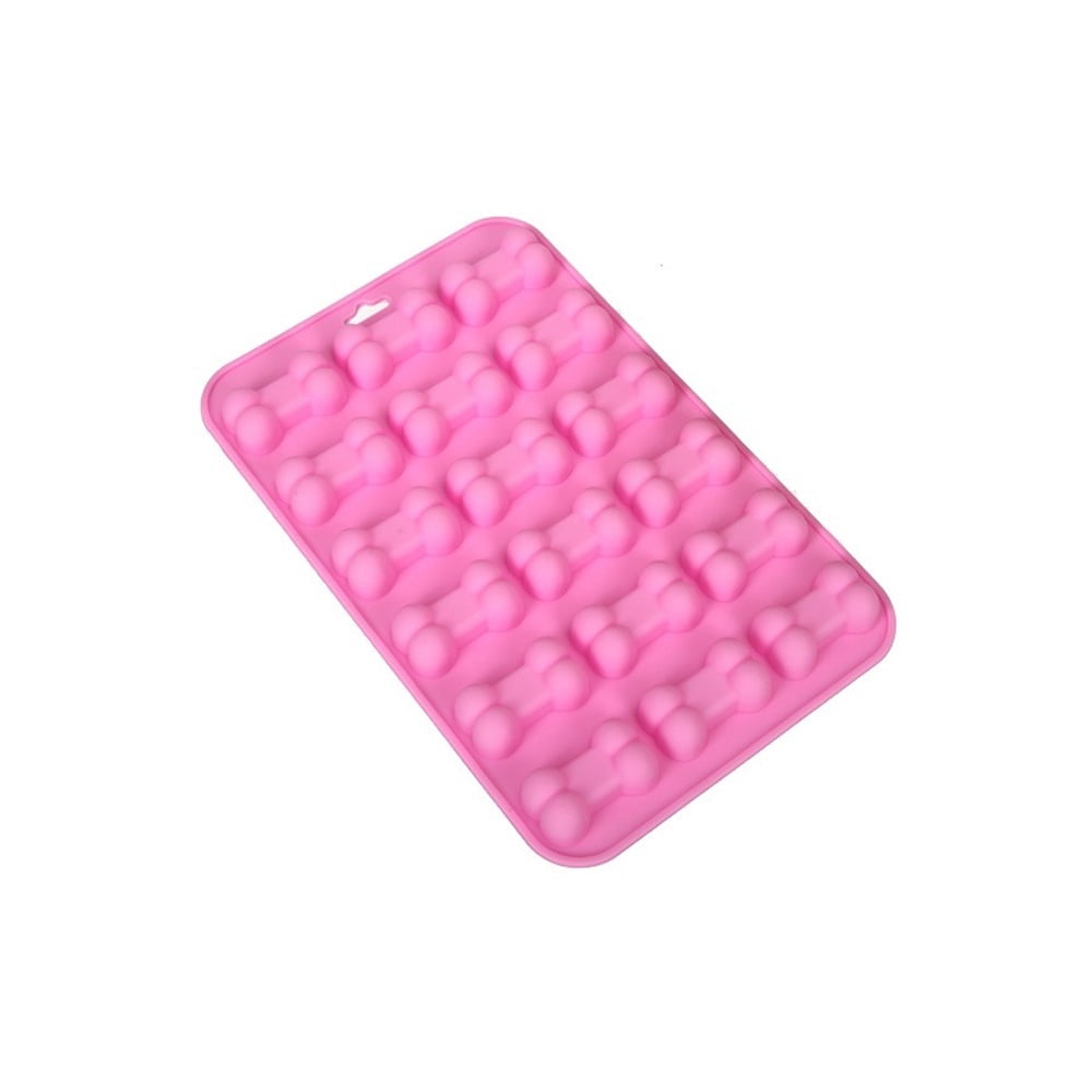 2PCS Halloween Holiday 18 Hole Dog Bone Ice Tray Chocolate Mold ...