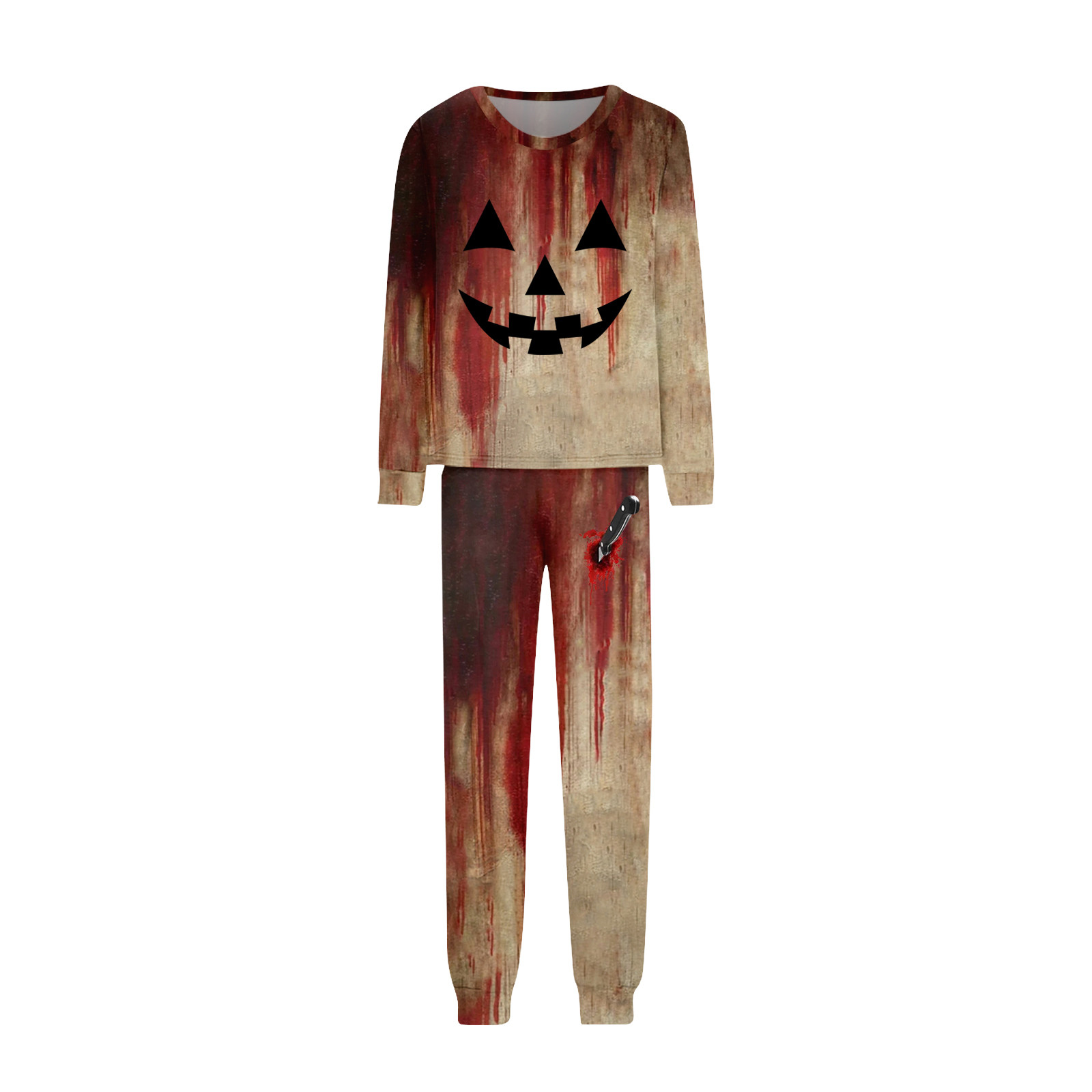 2PCS Haloween Family Pajamas Matching Sets, Cozy Halloween Wear Clothes ...