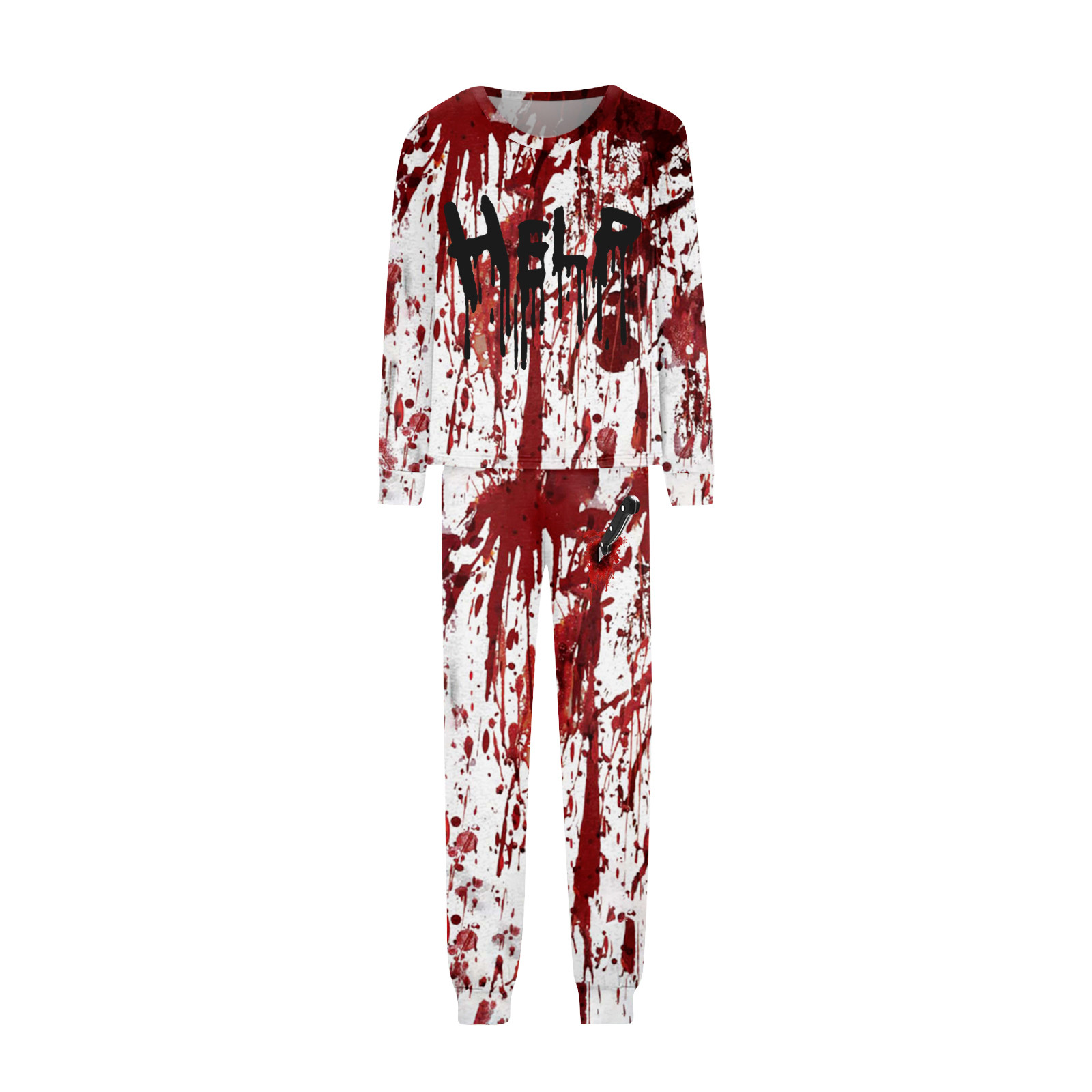 2PCS Haloween Family Pajamas Matching Sets, Halloween Shirts Pants for ...