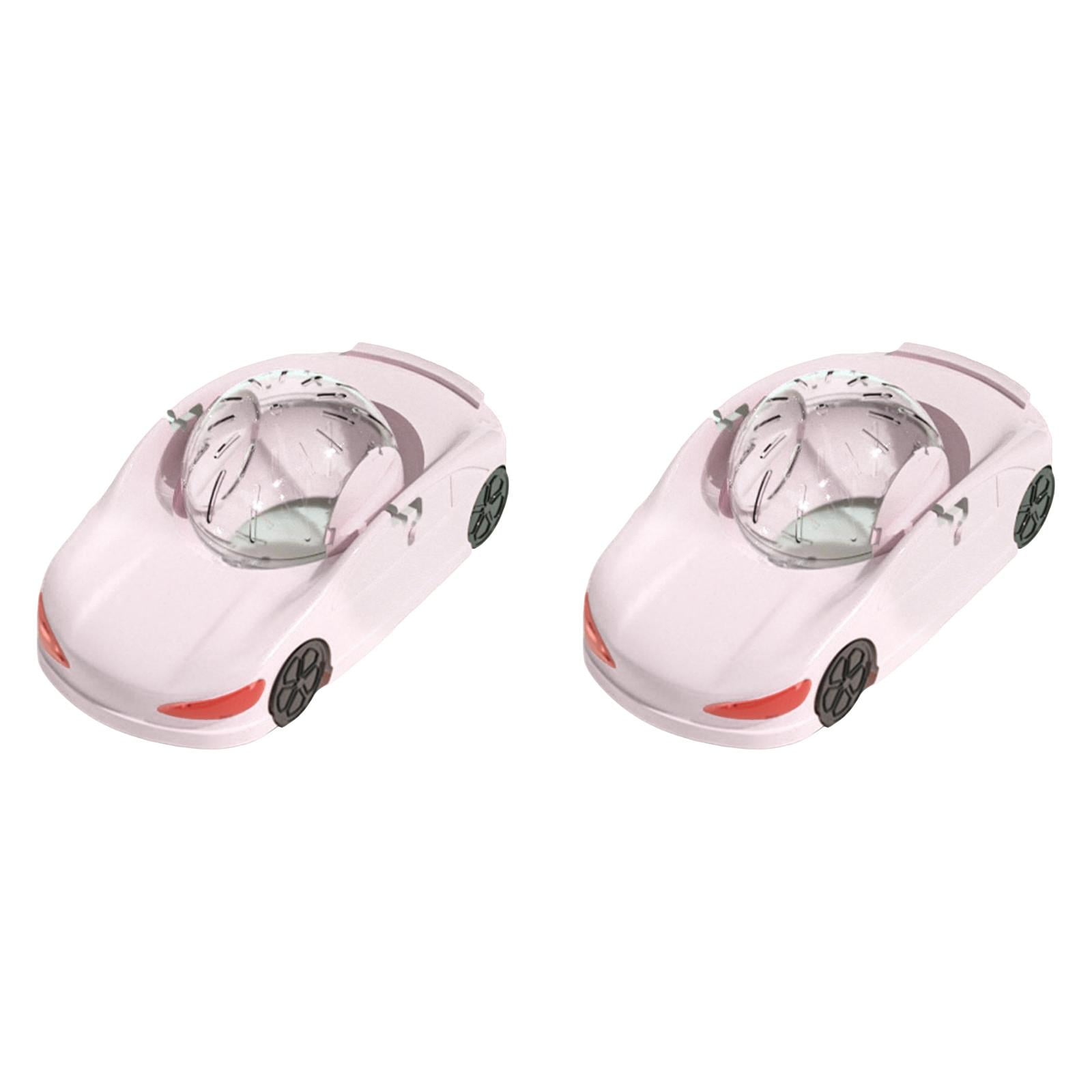 2PCS Hamster Rolling Sports Car Small Pet Toy Car Exercise Wheel ...