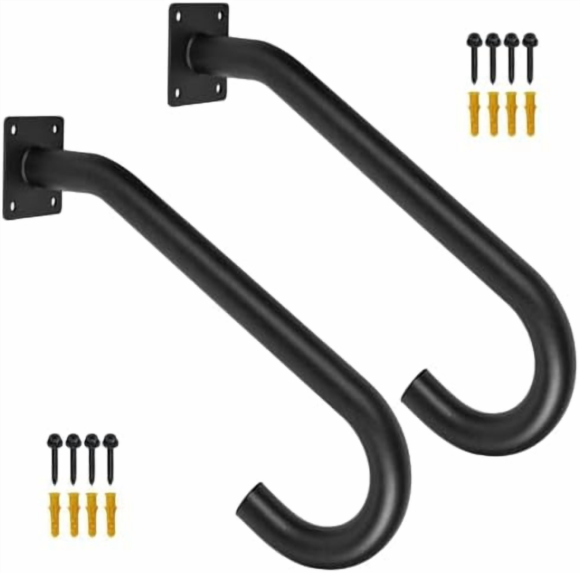 2PCS Hand Rails for Outdoor Steps, Outdoor Handrail Safety Grab Bar for ...
