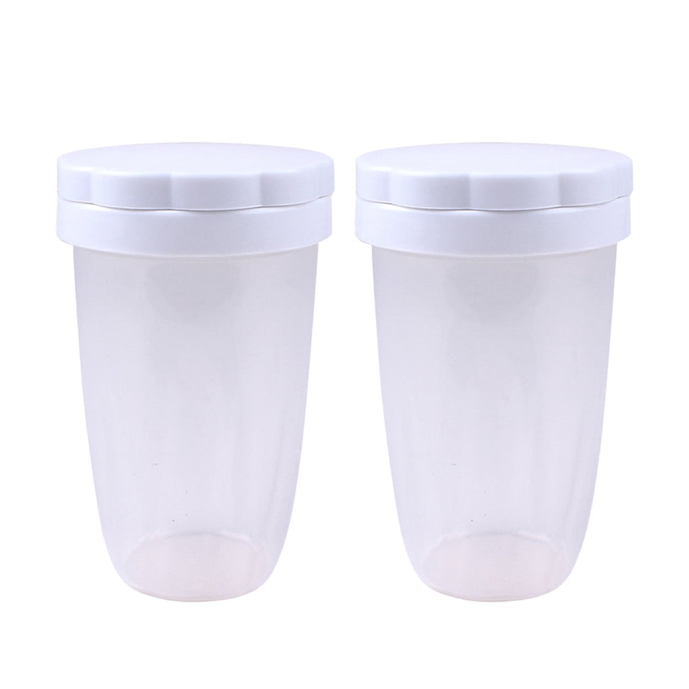 2PCS Handheld Flour Sieve Sifter Cup Baking Icing Sugar Shaker Sieve ...