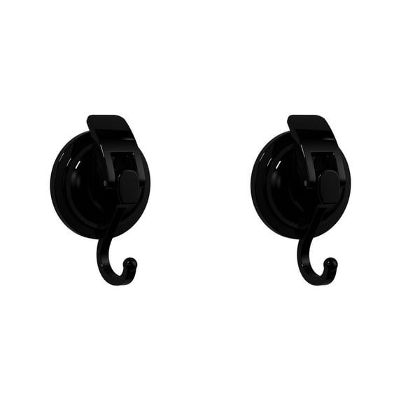 2PCS Heavy Duty Vacuum Wreath Cup Hook, Plated Plished Super Suction ...