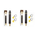 2PCS High Pressure Hose Nozzle, 2026 Upgraded Adjustable Garden Hose ...