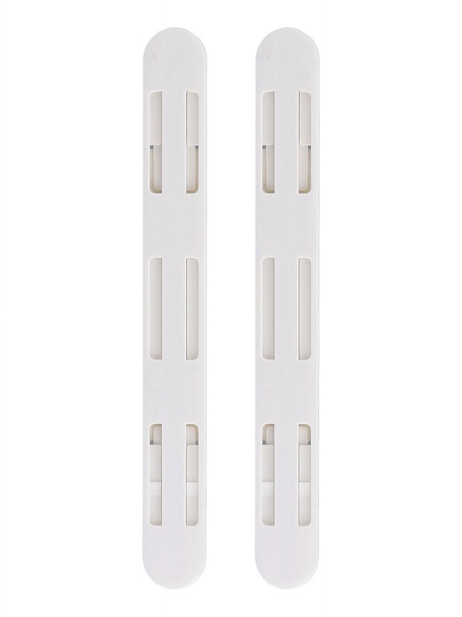 2PCS Home Storage Rack Track Closet Slide Home Kitchen Bedroom Storage ...