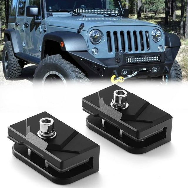 2PCS Hood Mount Light Brackets Pillar Hood Led Work Light for Pods ...