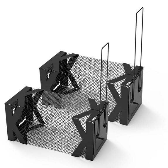 2PCS Humane Mouse Traps – Reusable Live Catch Release Cages - Walmart.com