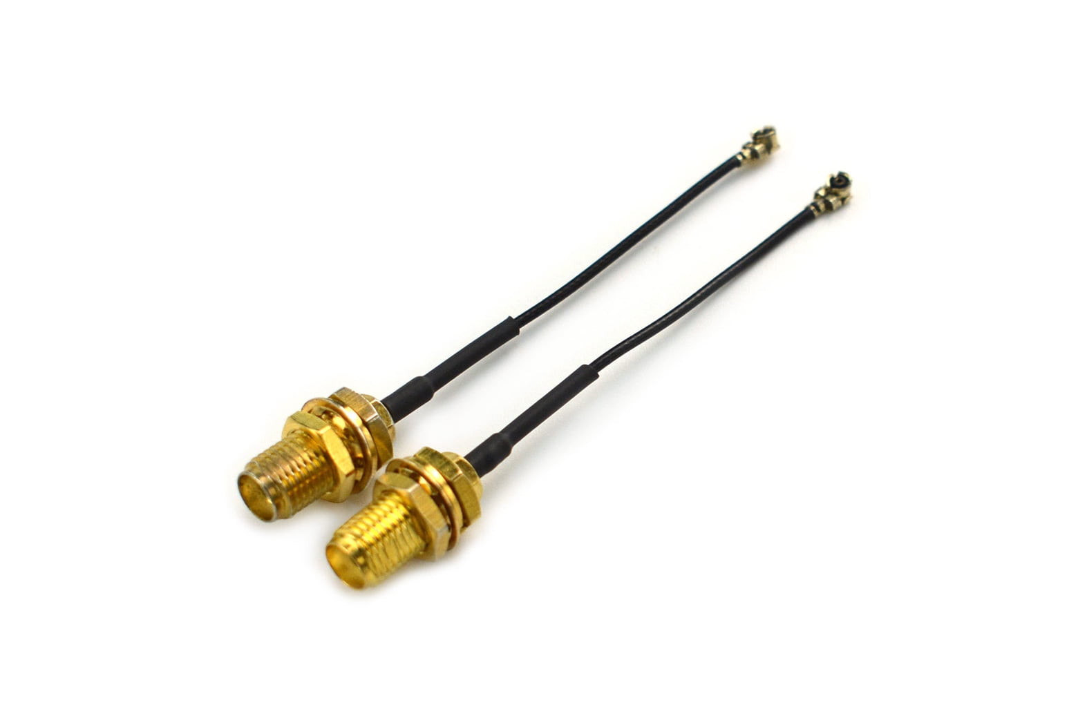 2PCS IPEX to SMA Female, SMA Connector Cable Female to UFL IPEX RF Coax ...
