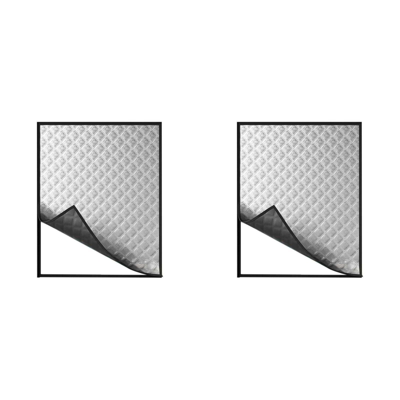 2PCS Insulated Window Cover, Upgraded Oxford Cloth Waterproof Thermal ...