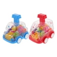 2PCS Interactive Press And Go Toy Car with Clear Body Design For Gear ...