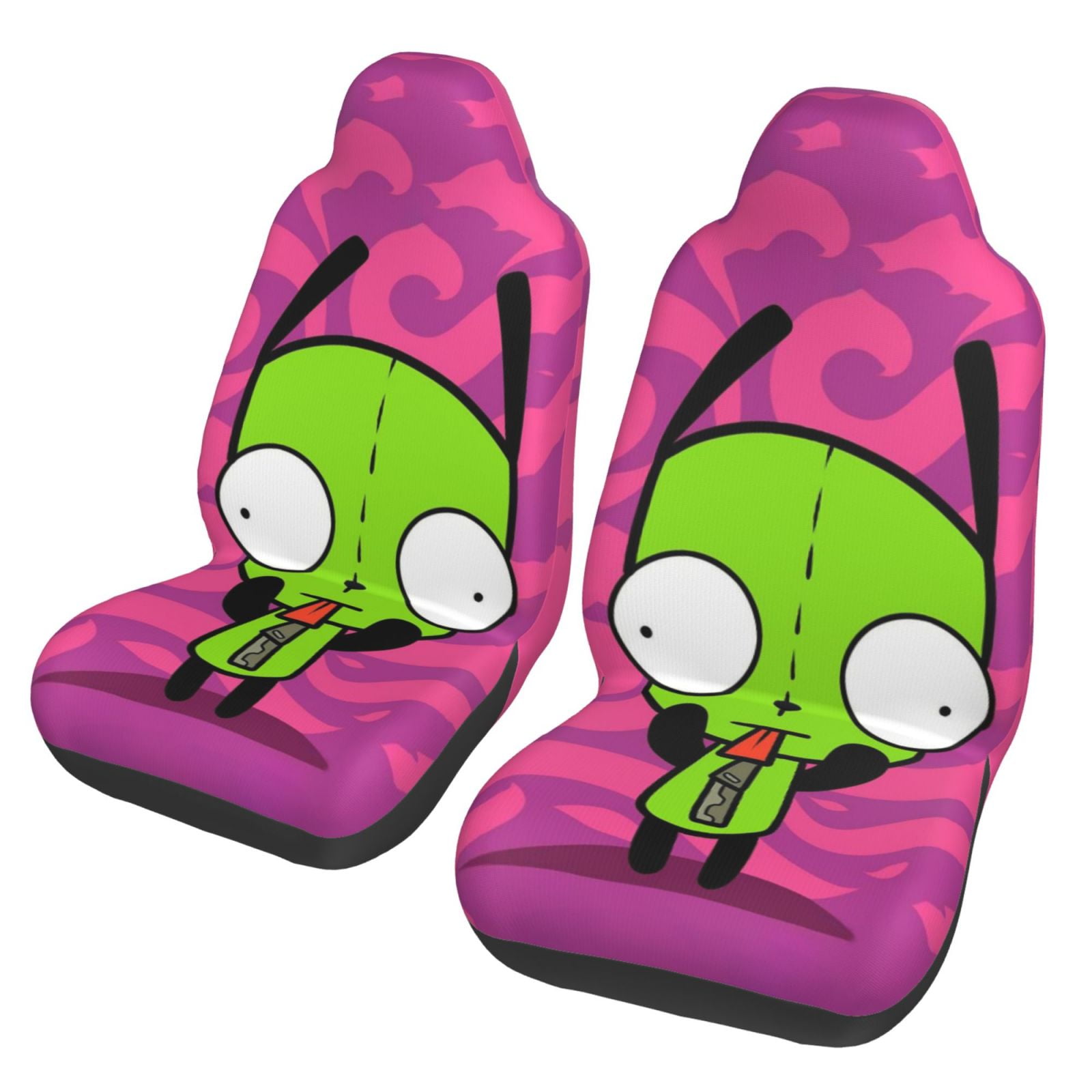 2PCS Inva-der Monster Z1m Car Seat Covers Auto Accessories Protectors ...