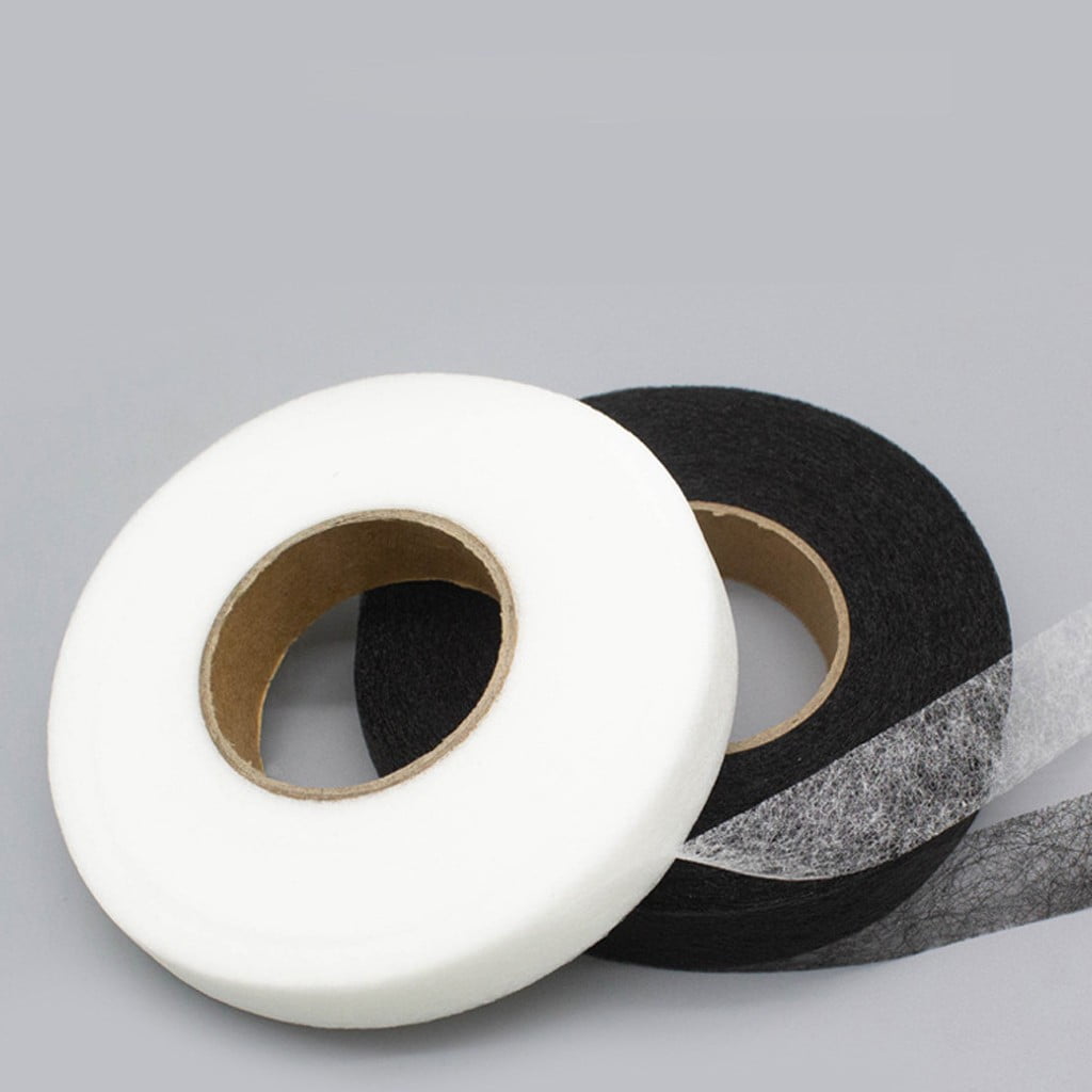2PCS Iron on Hemming Tape, 70 Yards Fabric Fusing Hemming Tape Iron on ...