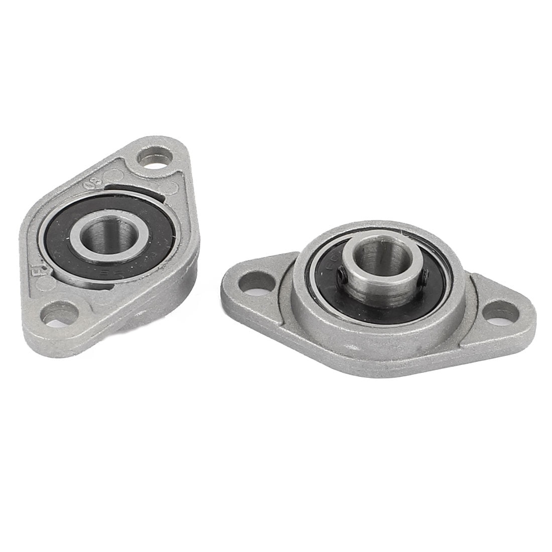 2PCS KFL08 8mm Shaft Mount Self Aligning Pillow Block Flange Bearing ...