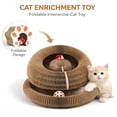 2PCS Kitty Curls Cat Toy - Foldable Accordion Cat Scratcher WithBall ...