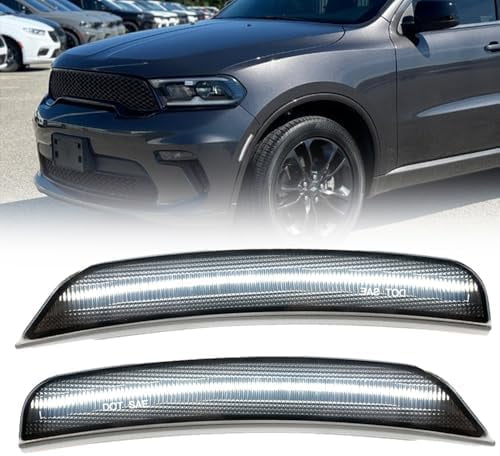 2PCS LED Durango Side Marker Light Kit for 2021 2022 2023 2024 Dodg'e ...