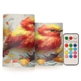 2PCS LED Flameless Candles with Remote and Timer Battery Operated Fake ...