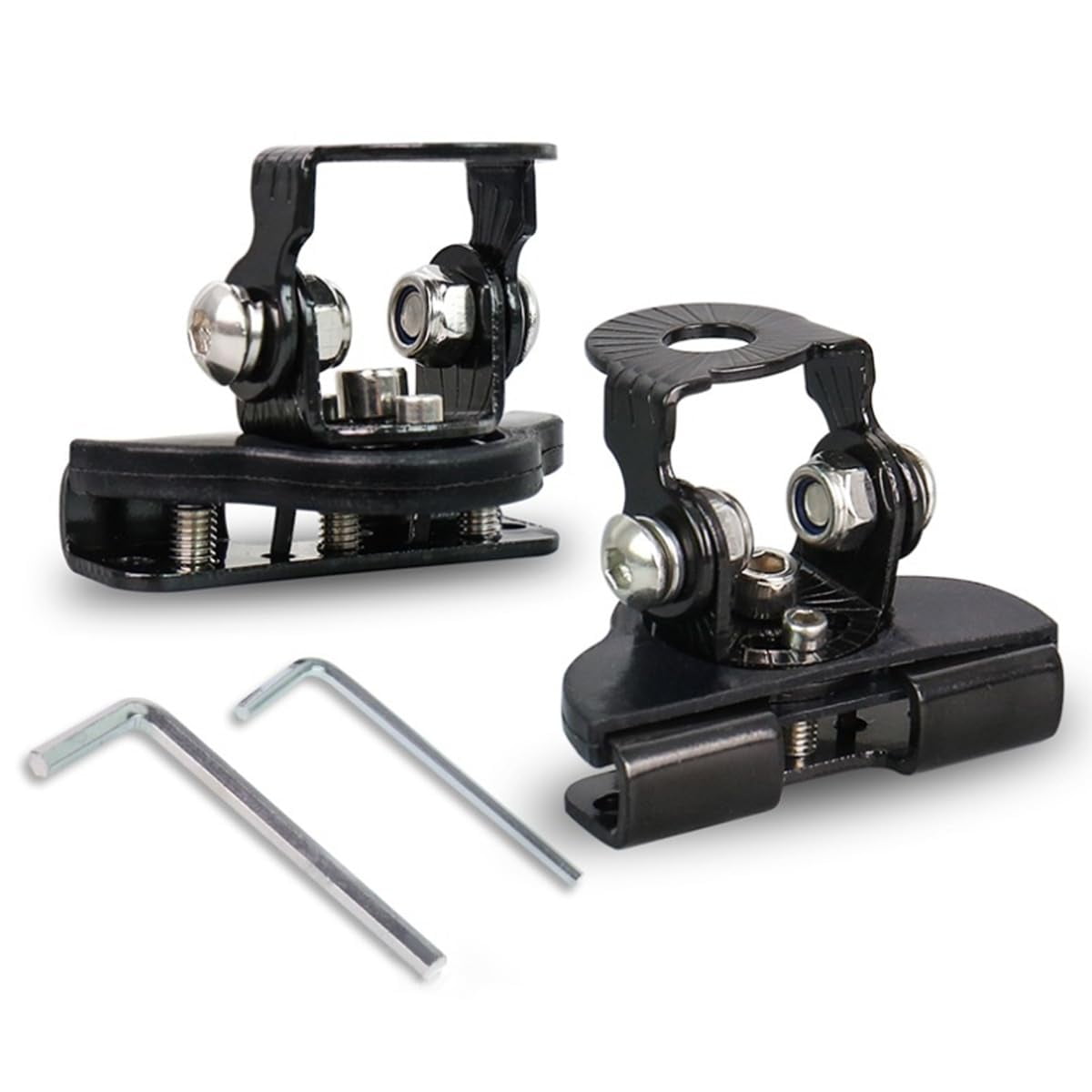 2PCS LED Light Bar Mounting Brackets, Universal Hood Light Mounts ...