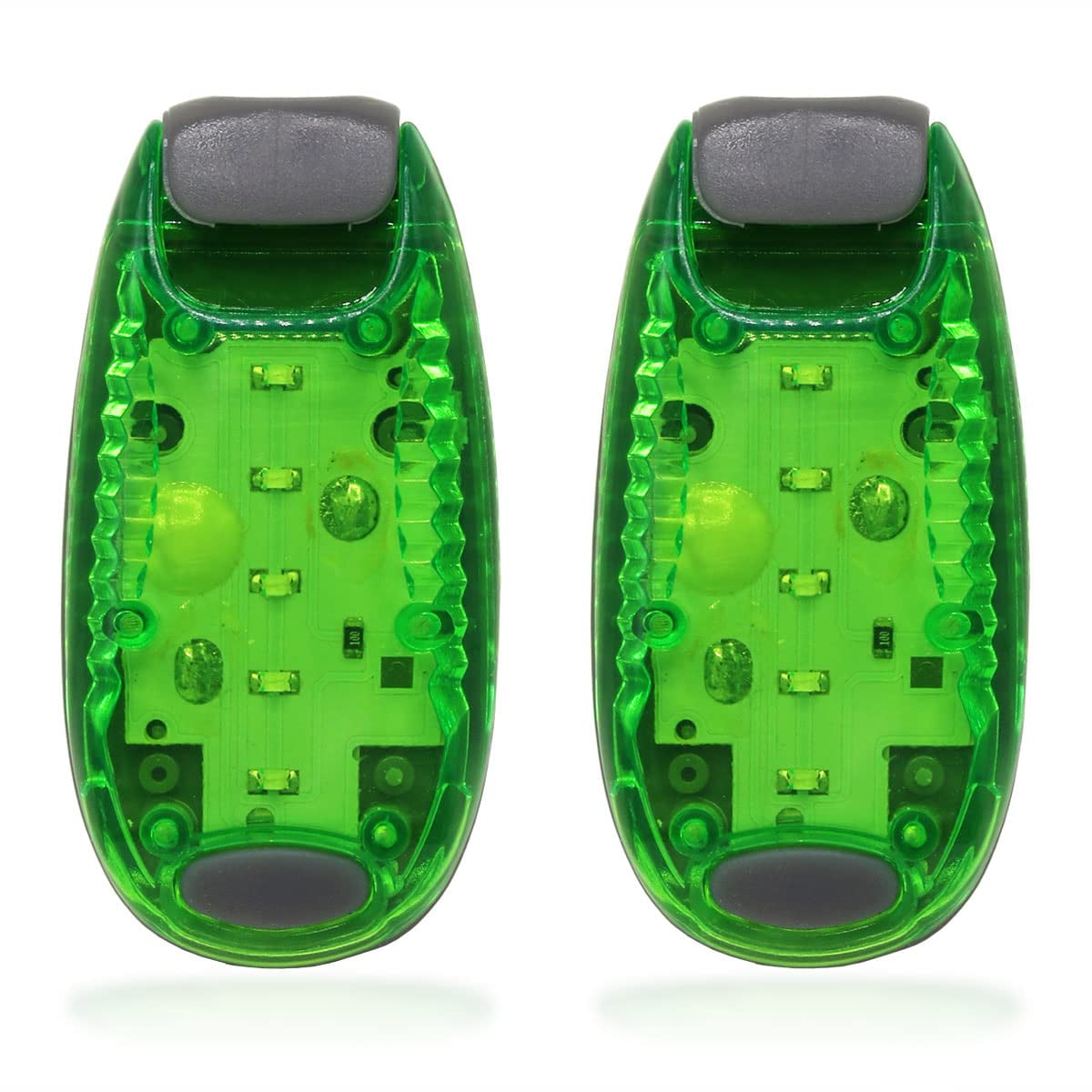 2PCS LED Safety Lights Dogs People Bonus Running Light Clip On Strobe ...