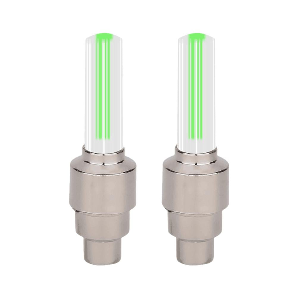 2PCS LED Valve * Light Car Bicycle Motorcycle Wheel Lamp Flash Tire ...