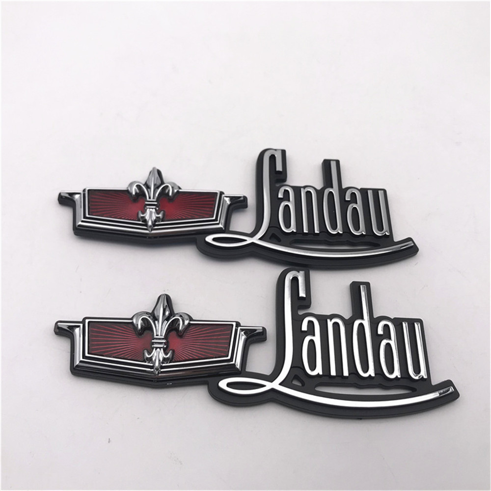 2PCS Landau Caprice Classic 1977-1990 Car, 3D Letter Emblem Badge ...
