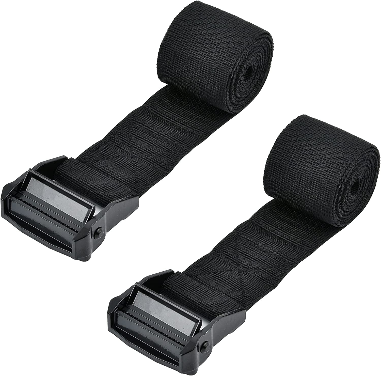 2PCS Lashing Straps 6.5 ft x 1inch Tie Down Strap Adjustable Tie Down ...