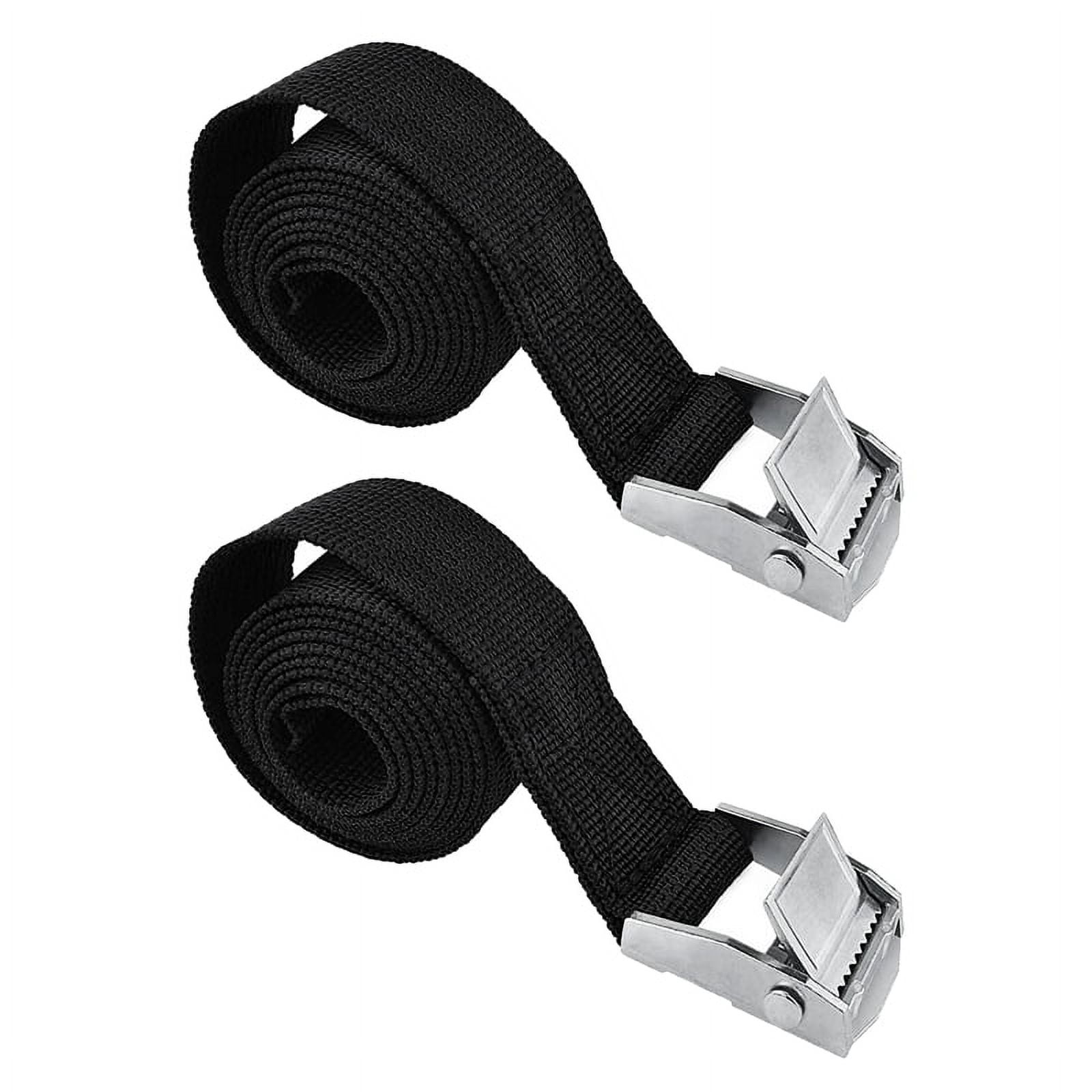 2PCS Lashing Straps with Buckles Adjustable, Up to 600Lbs, Tie Down for ...