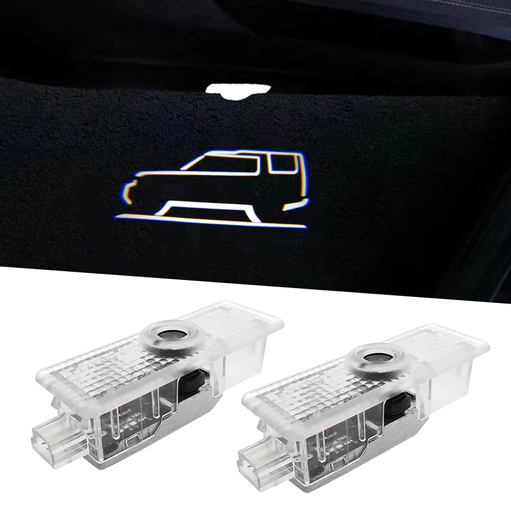2PCS Led Car Door KEF16 Lights Projector Logo Compatible for Discovery ...