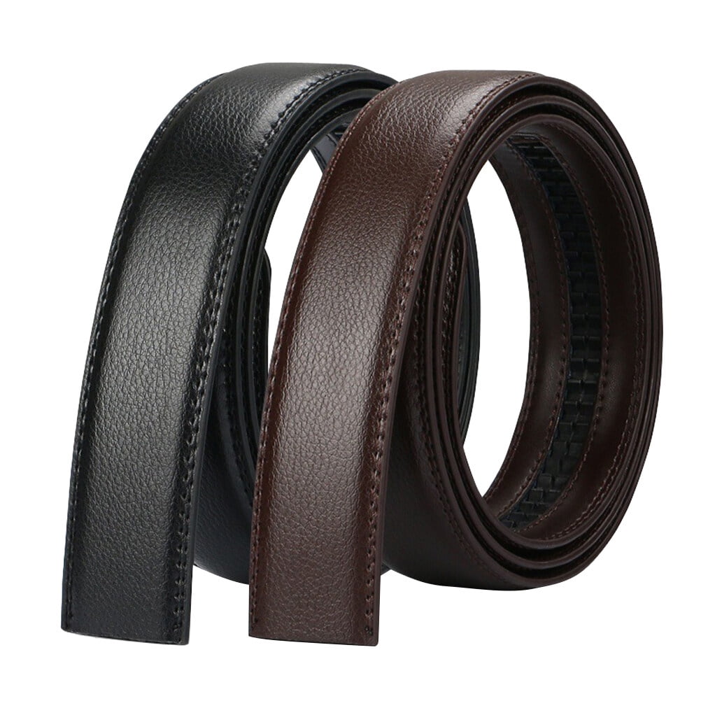 2PCS Leisure Cowhide Belt Male Business Waistband Full Matching ...