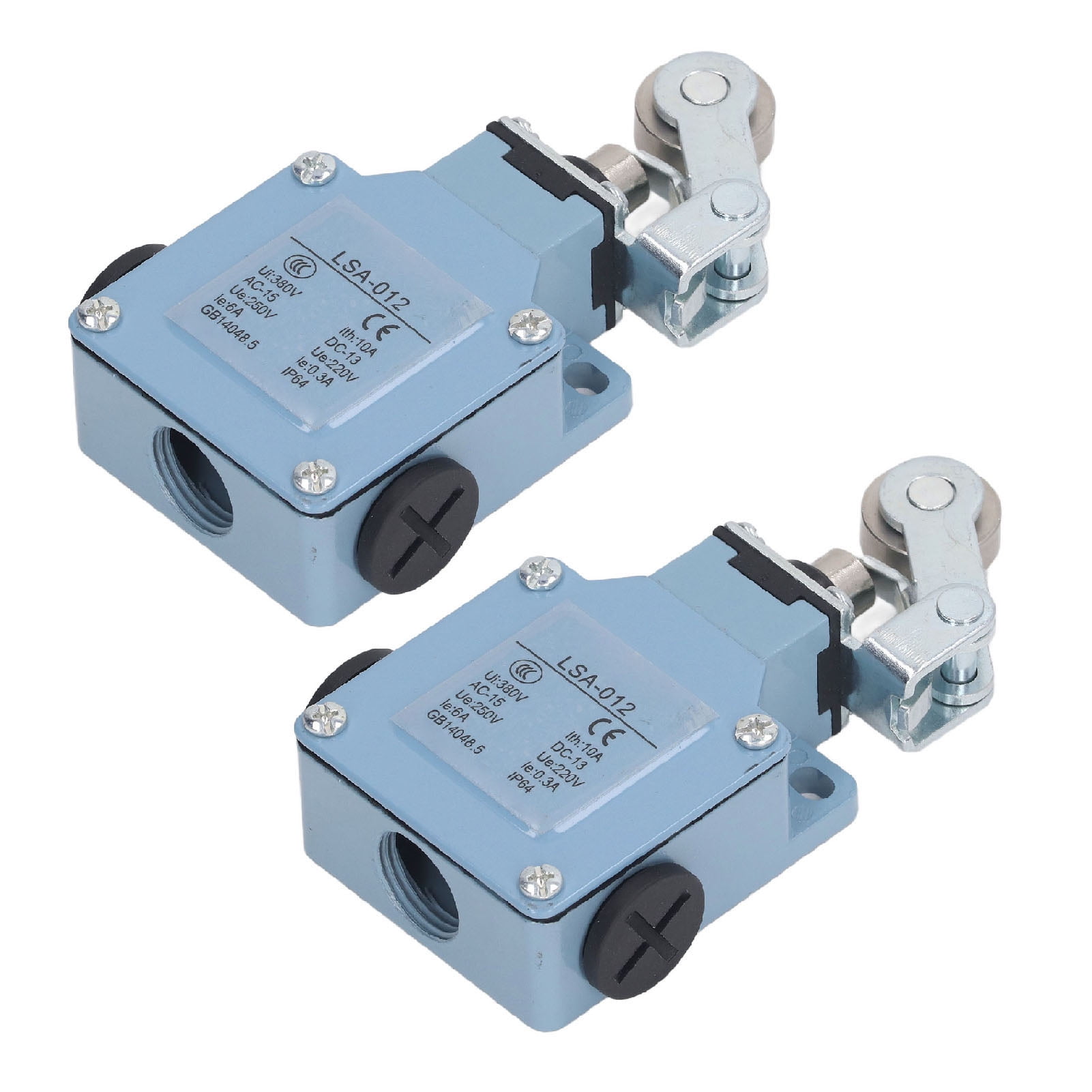 2PCS Limit Switch LSA 012 Flexible Roller Turning Arm Micro Momentary ...