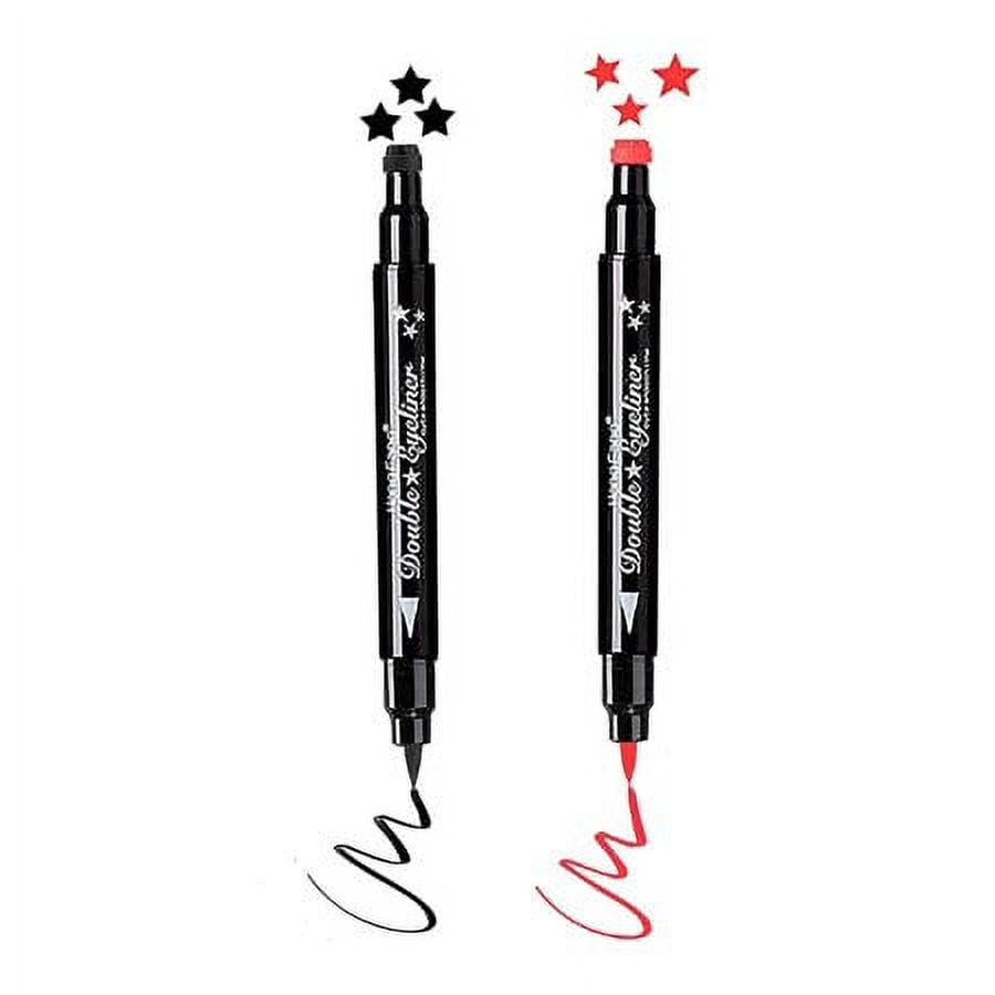 2PCS Liquid Eyeliner Stamps Set,Double-side Waterproof Liquid Eyeliner ...