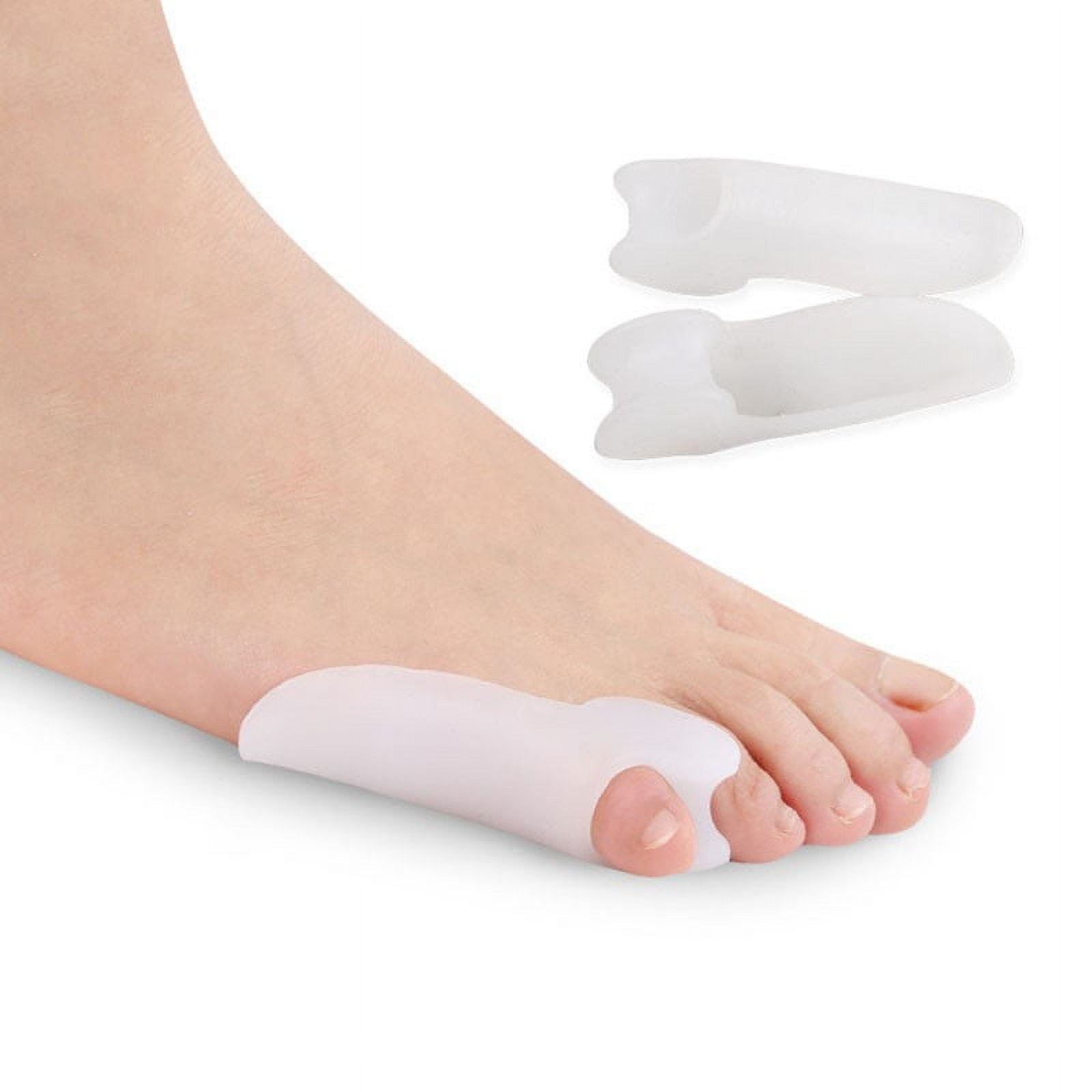 2-Pack Little Toe Straightener Separator Valgus Splint Guard Corrector ...