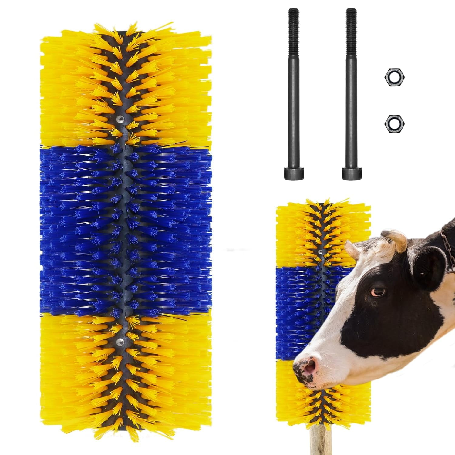 2PCS Livestock Scratching Brush, 17.5 x 7.8 Inch Livestock Anti-itch ...