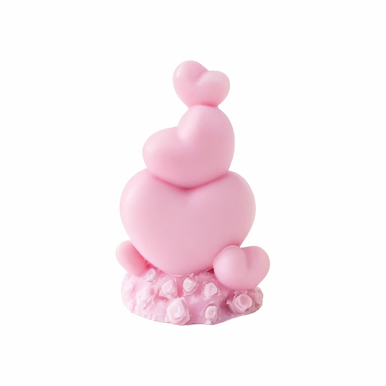 2PCS Love Silicone Mold, Three-Dimensional String Heart Silicone Candle ...