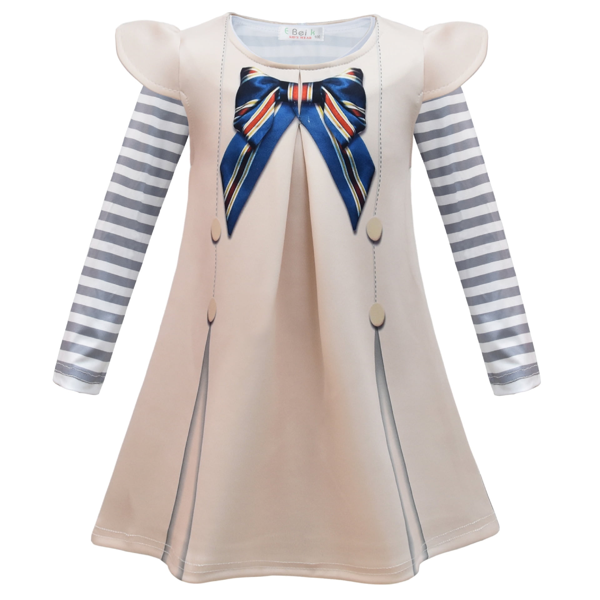 2PCS M3GAN Costume for Girls Halloween Dress up Outfit Set - Walmart.com