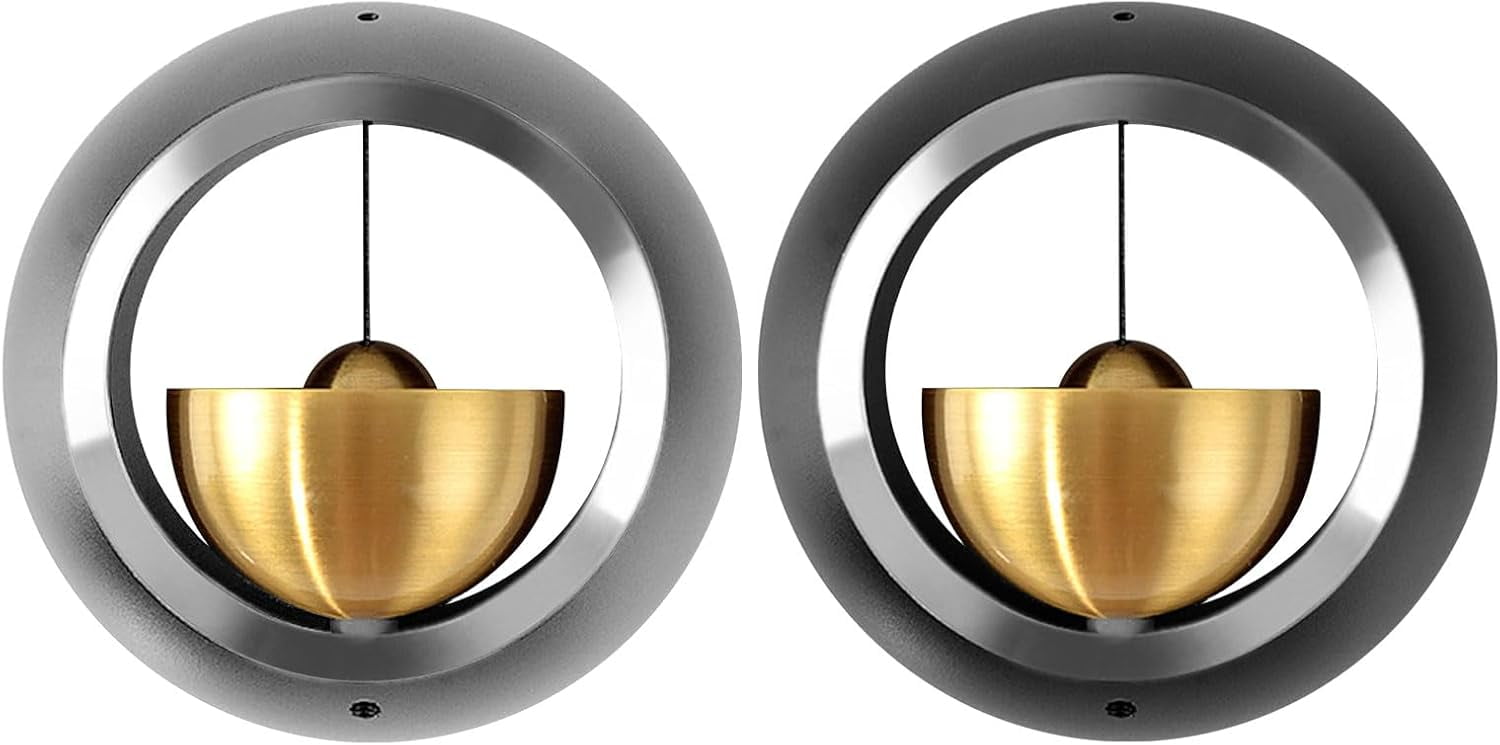 2PCS Magnetic Doorbell Chime Shopkeepers Bell Hanging Bells for Door ...