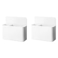 2PCS Magnetic Refrigerator Pen Holder Easy Install Container Office ...