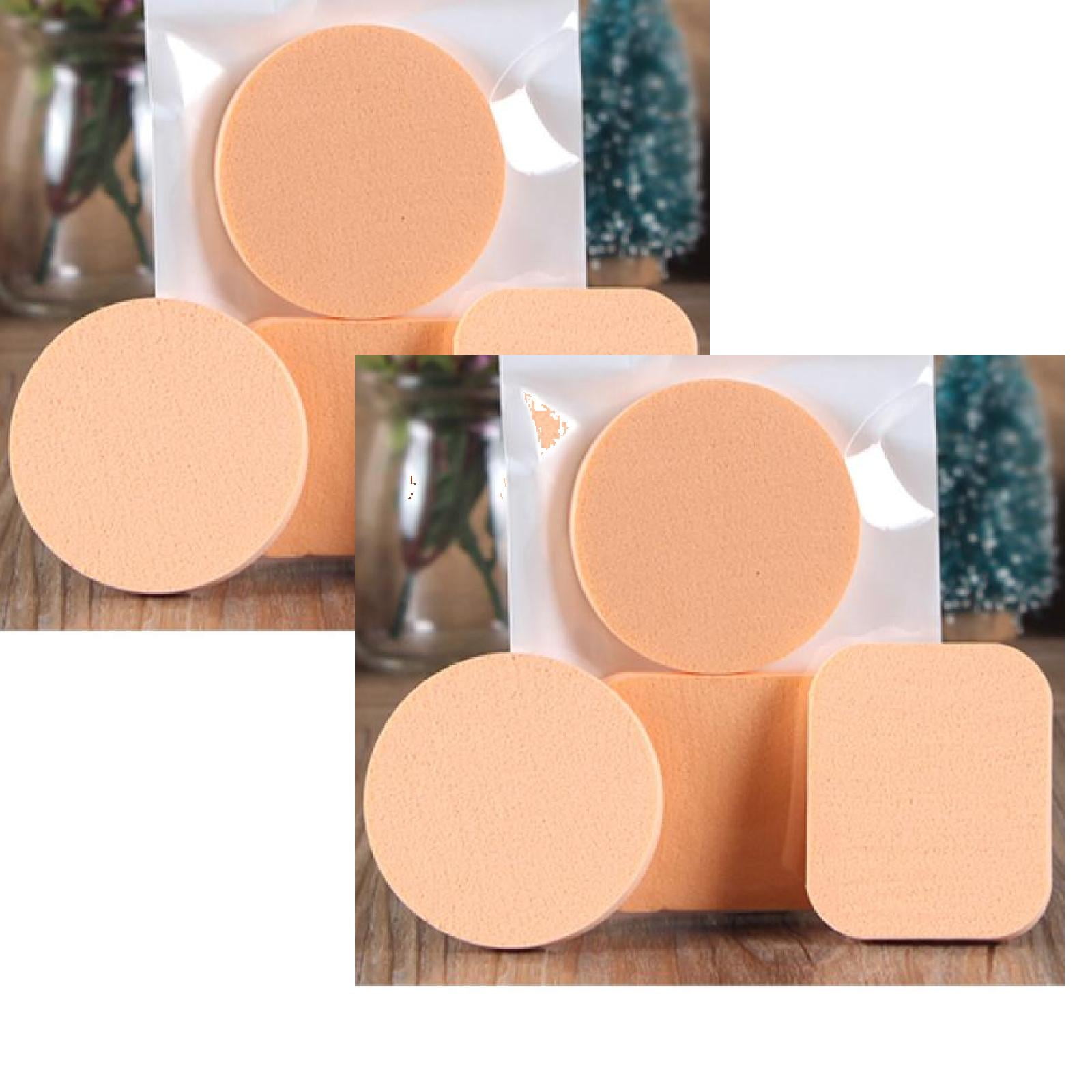 2PCS Makeup Foundation Beauty Cosmetic Facial Face Sponge Powder Puff ...