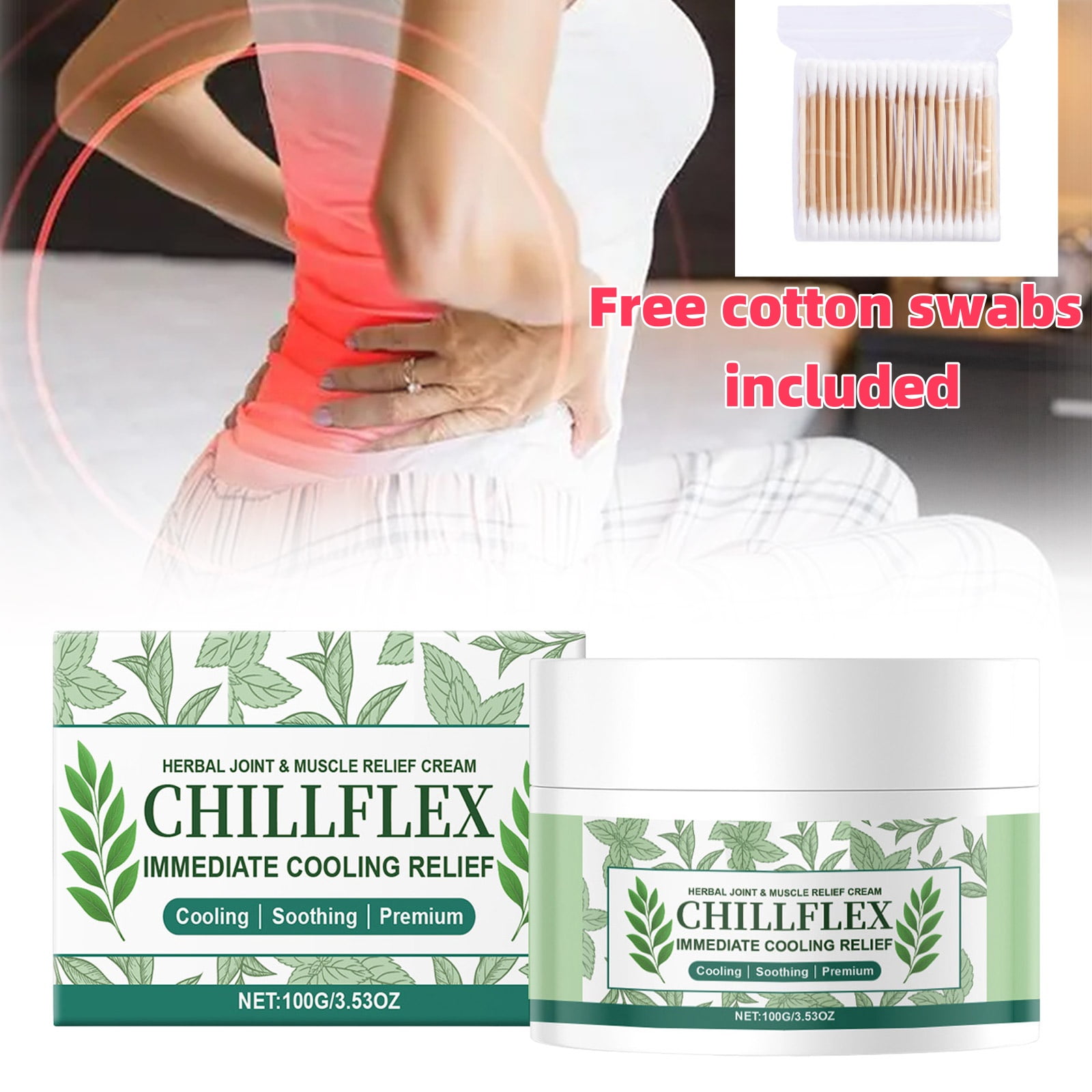 2PCS Menthol Soothing Cream,Joint Activities Throughout The Body ...