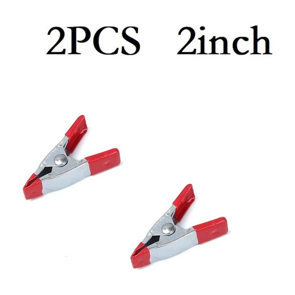 2PCS Metal A-shaped Clip 2/4/6 inch Spring Clamps Woodworking Grip ...