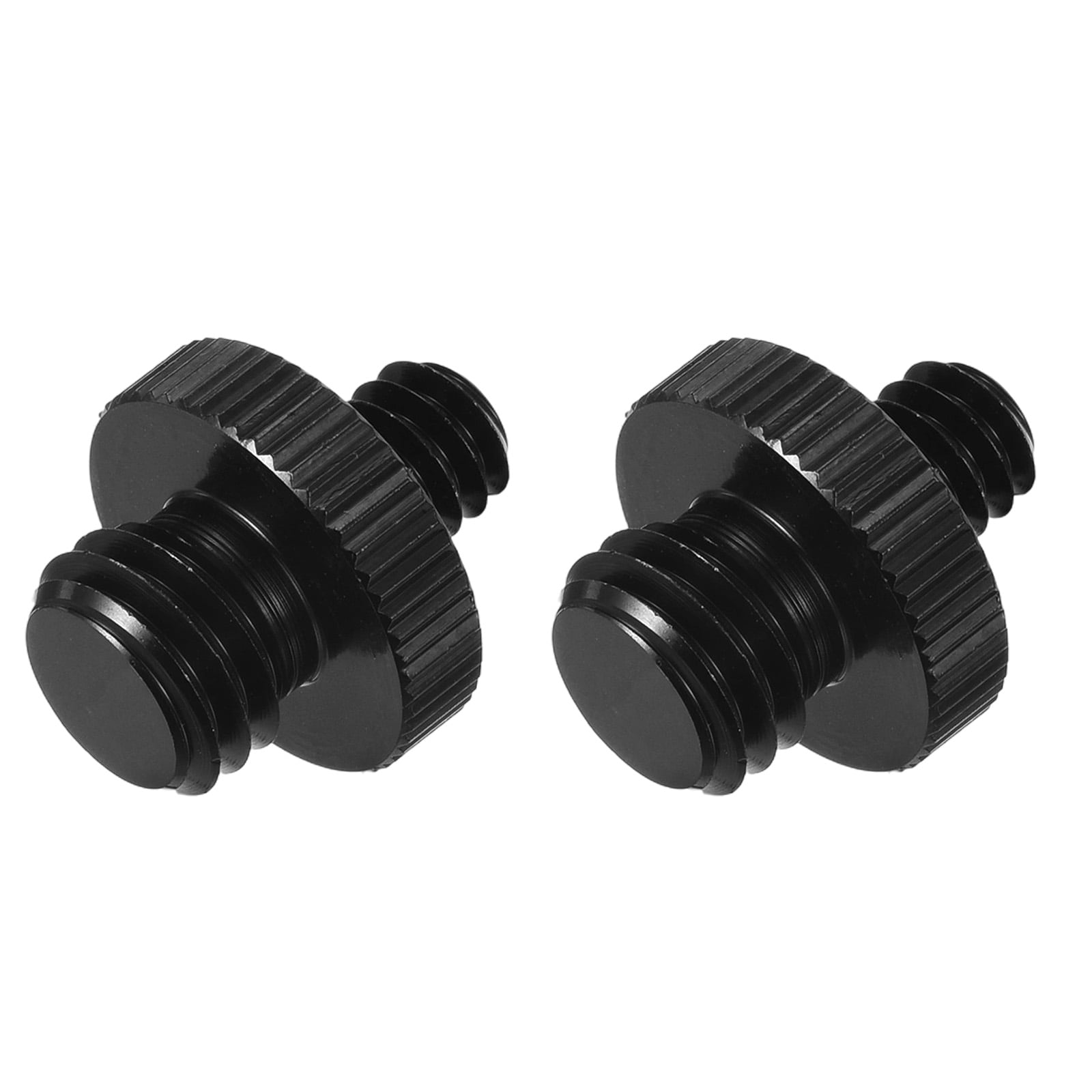 Uxcell 2Pcs Mic Stand Adapter 1/4 Male to M10 Male Screw Thread Adapter ...