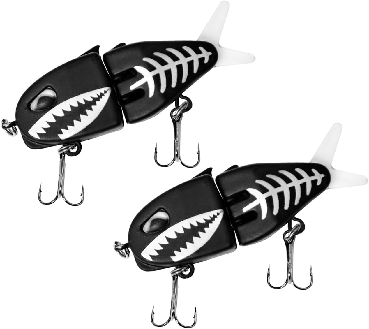 2PCS Mini Glide Bait for Bass Fishing,Raptor Fishing Lure,Freshwater ...