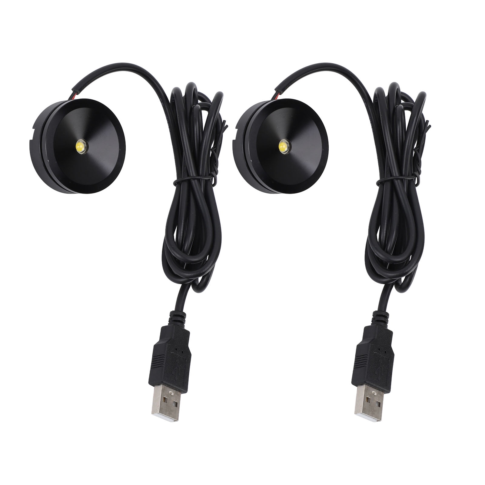2PCS Mini LED Spotlights For Jewelry Display USB 5V Warm Light Indoor ...