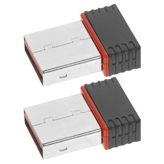 2PCS Mini WiFi Adapter 150M USB WiFi Network Adapter Portable USB Wifi ...