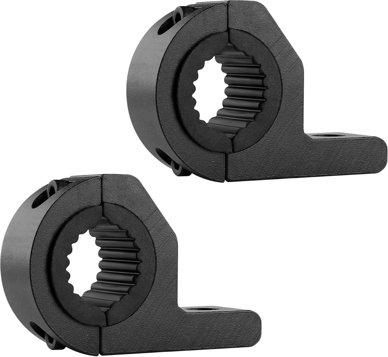 2PCS Motorcycle Light Bar Mounts - Universal 0.75" 1" 1.25" Tube Clamp ...