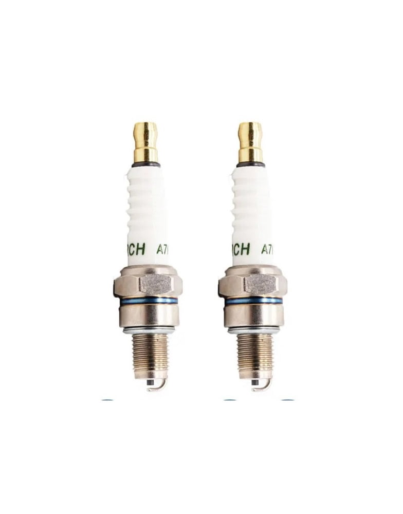2PCS Motorcycle Spark Plug TORCH A7RTC for CR7HIX CR7HSA C7HSA A7TC GY6 ...