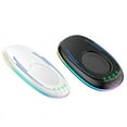 2PCS Mouse Mover Jiggler RGB Undetectable Mouse Mechanical Movement Pad ...