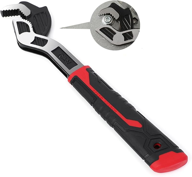 2PCS Multifunctional Adjustable Wrench, Automatic Size Adjustment Self ...