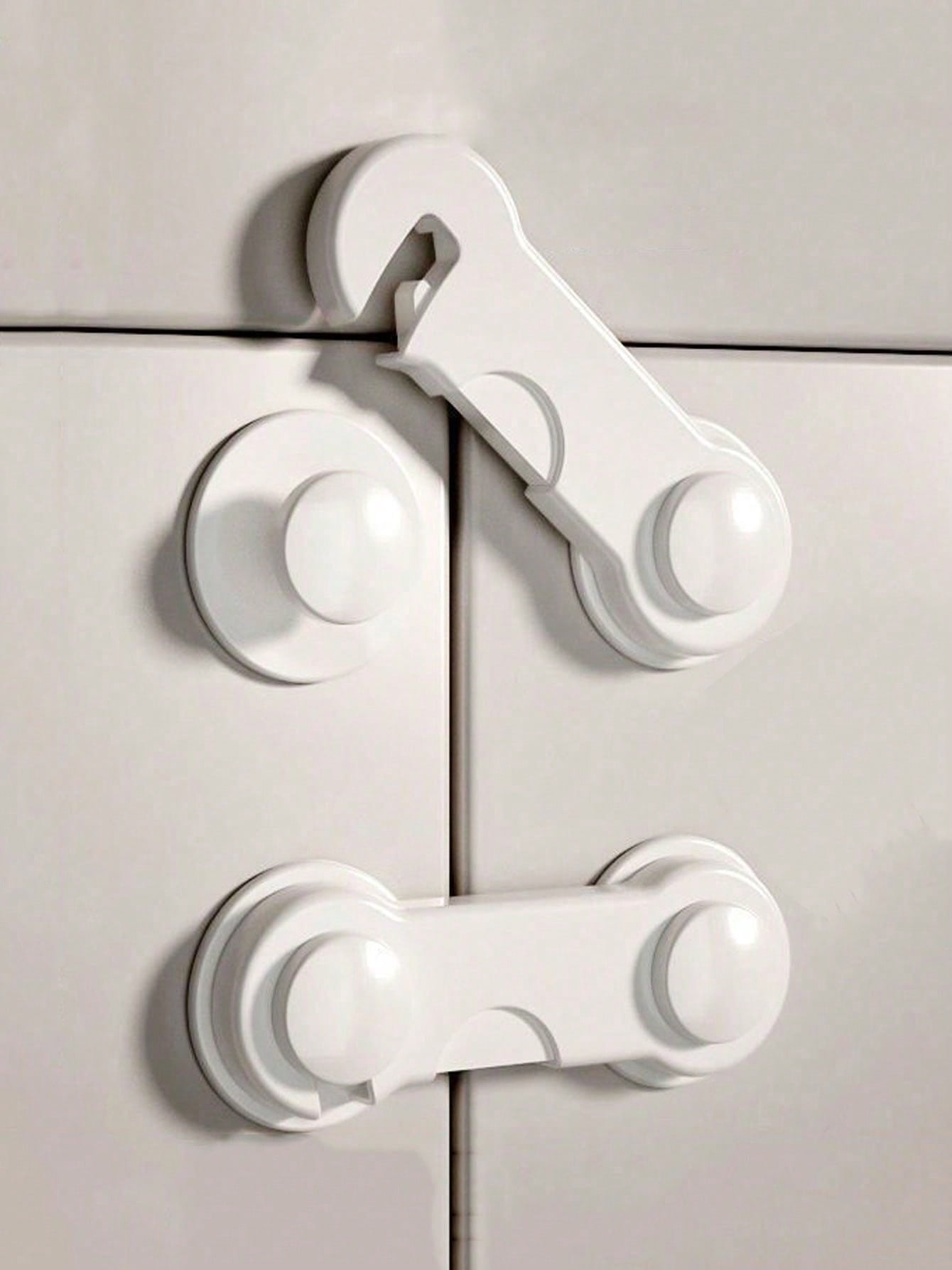 2PCS Multifunctional Anti Pinch Hand Locks Refrigerator Drawer Anti ...